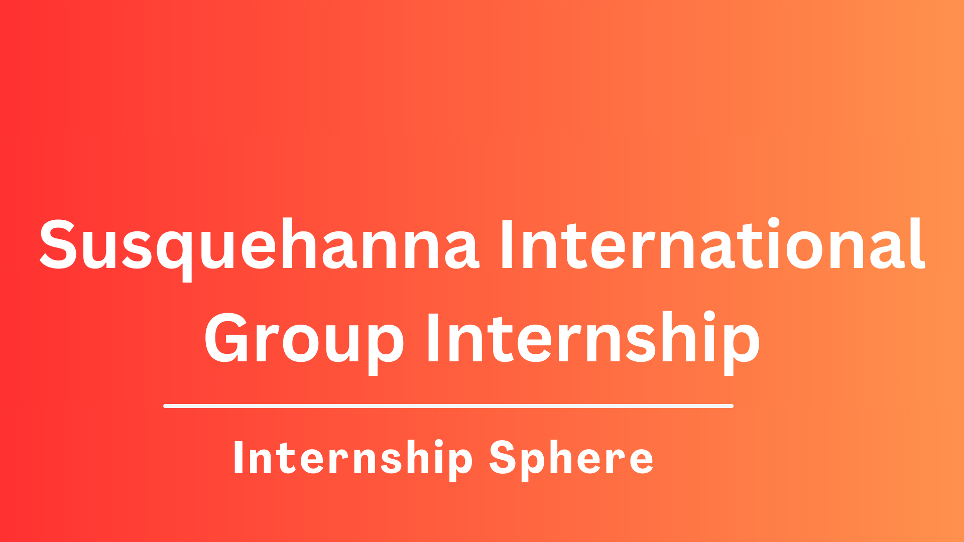 SIG Internship 2025 For Practical Learning Experience - Internship Sphere