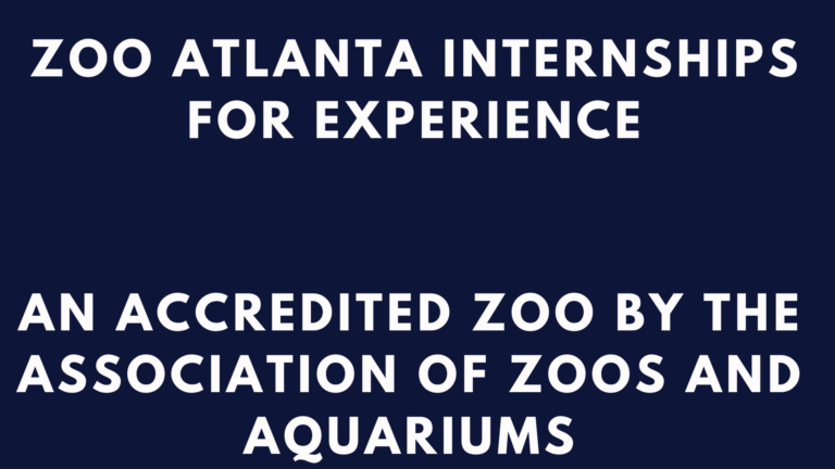 Zoo Atlanta Internships 2026 In Various Departments - Internship Sphere