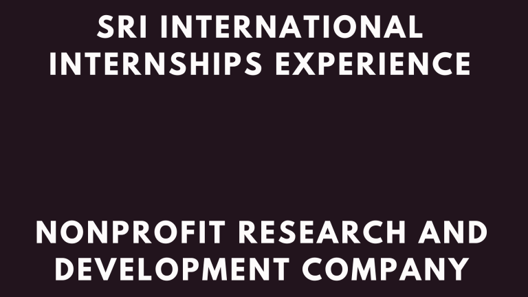 SRI International Internships 2026 Nonprofit Organization - Internship ...